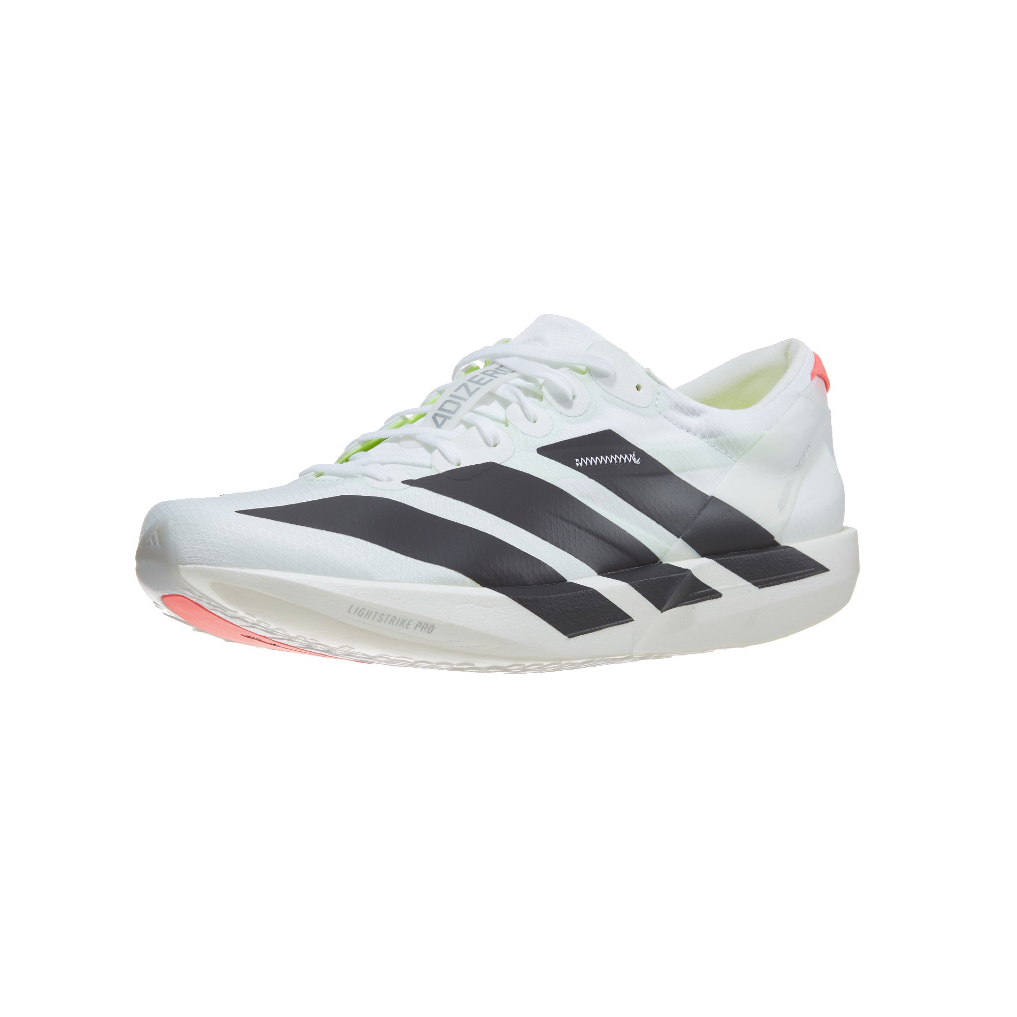 adidas adizero Adios 9 Men's Shoes White/Black/Red 360° View - Tennis ...