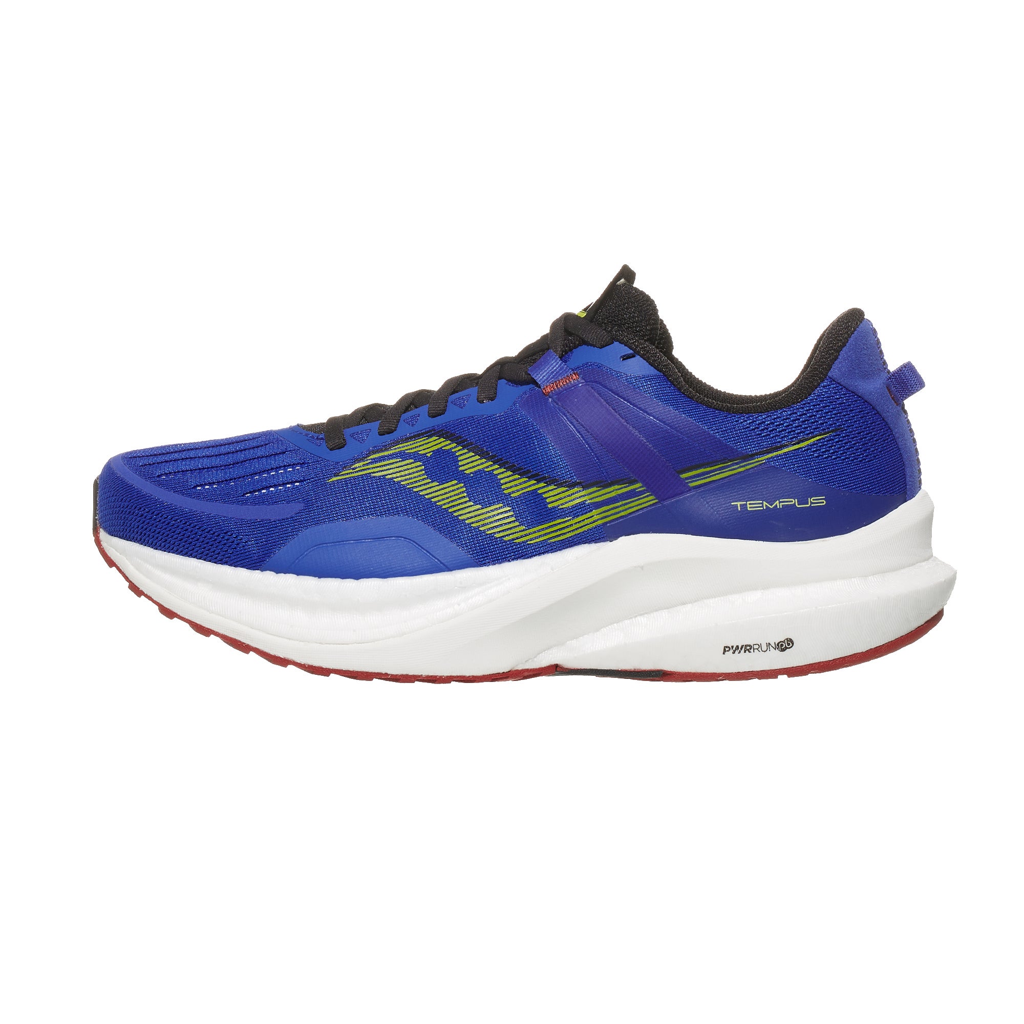 Saucony Tempus Men's Shoes Blue Raz/Acid 360° View - Tennis Warehouse