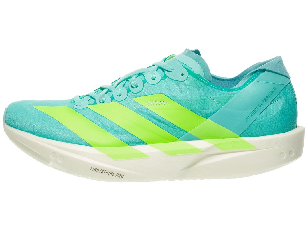 adidas adizero Takumi Sen 11 Men's Shoes Flash Aqua/Mi | Running Warehouse