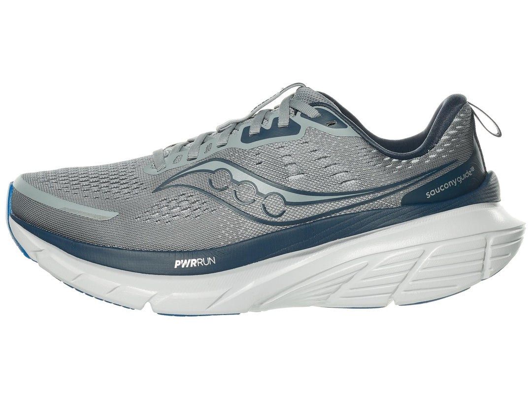 Saucony Guide 18 Men's Shoes Flint/Navy | Running Warehouse