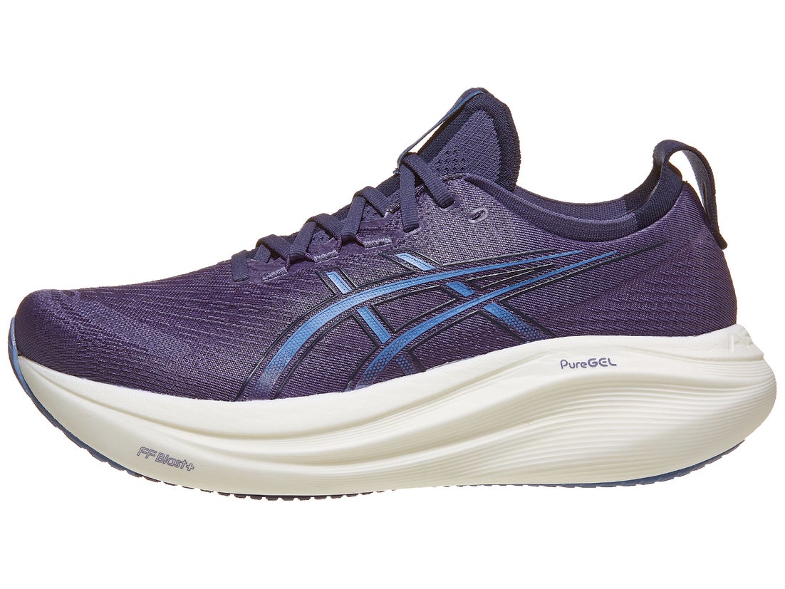 ASICS Gel Nimbus 27 Men's Shoes Indigo Fog/Denim Blue | Running Warehouse
