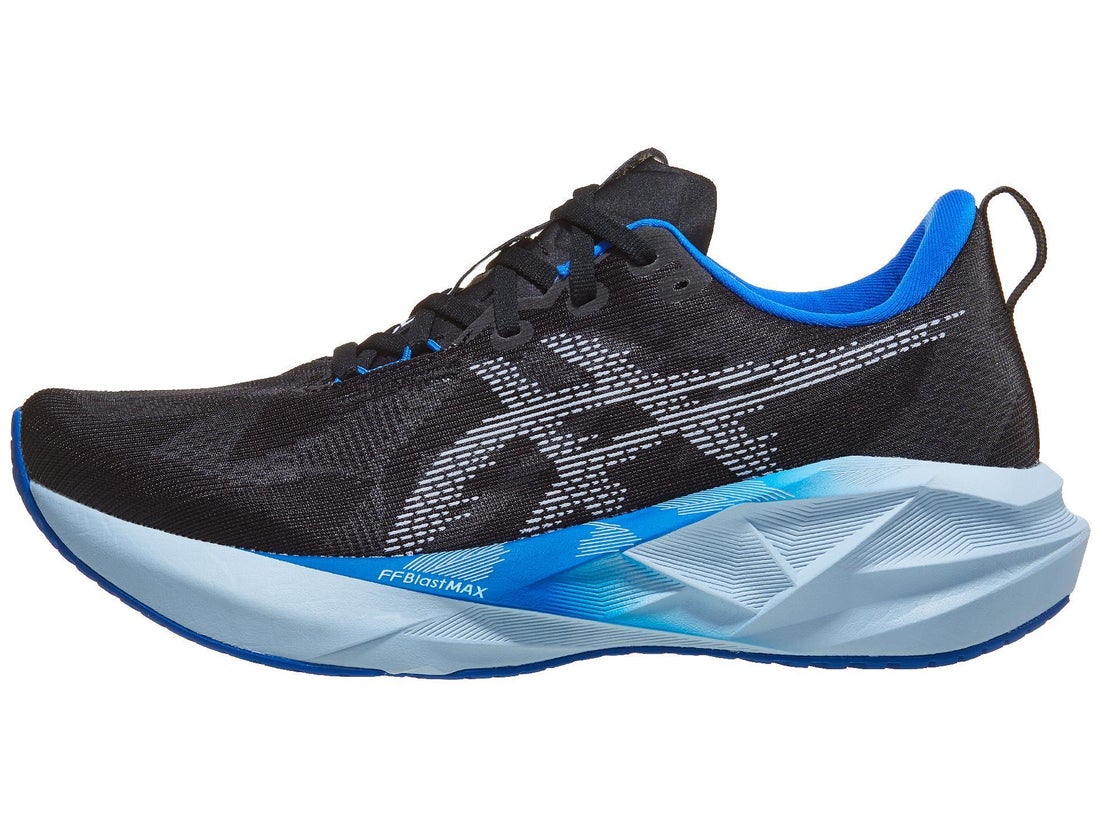 ASICS Novablast 5 Men's Shoes Black/White | Running Warehouse