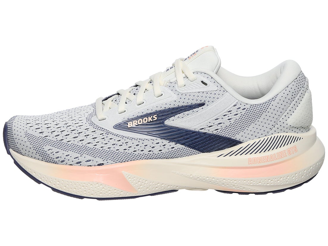 Brooks Adrenaline GTS 24 Women's Shoes Grey/Blue/Peach | Running Warehouse