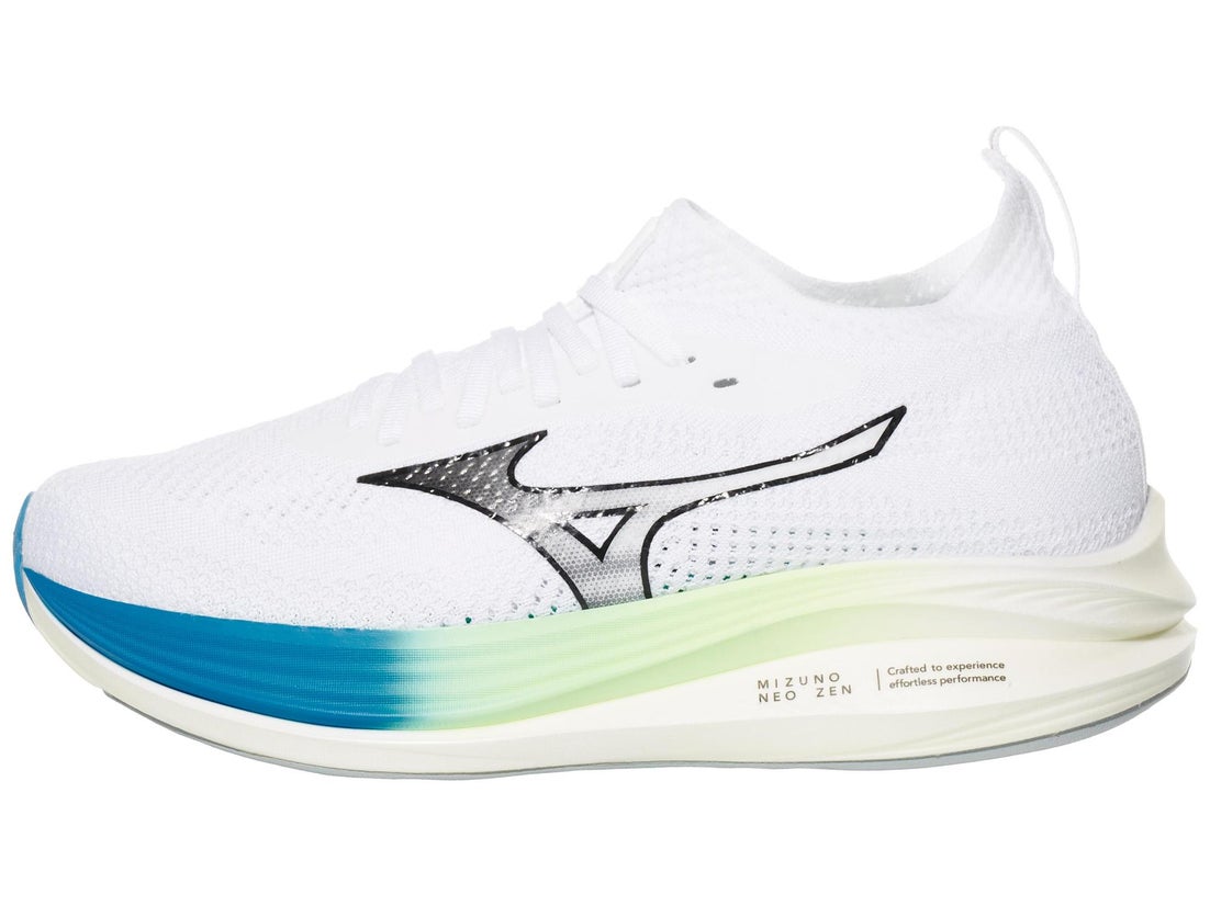 Mizuno Neo Zen Men's Shoes White/Frontier Blue | Running Warehouse