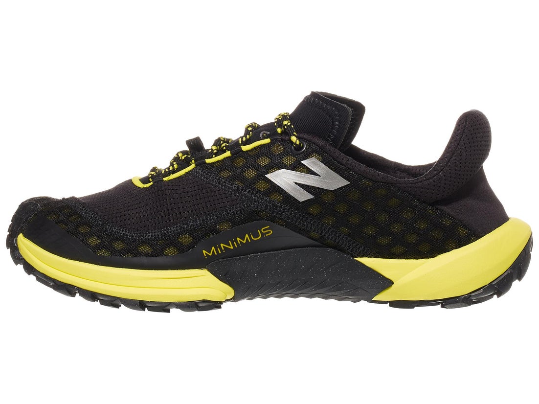 New Balance Minimus Trail Men's Shoes Black/Firefly | Running Warehouse