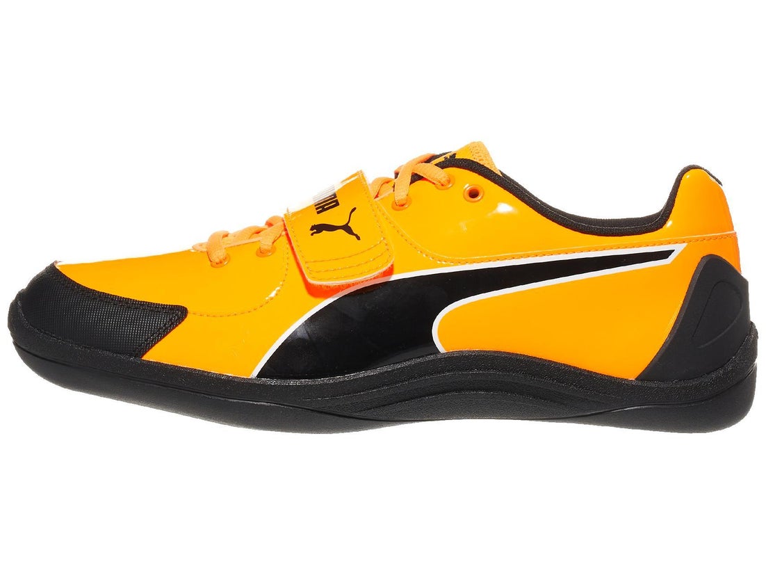 PUMA evoSPEED Throw 10.5 Throw Shoes Unisex Sun/Black | Running Warehouse