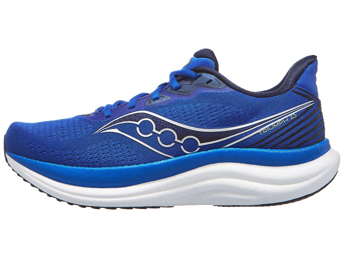 Saucony Triumph 23 Men's Shoes Lapis/Silver | Running Warehouse