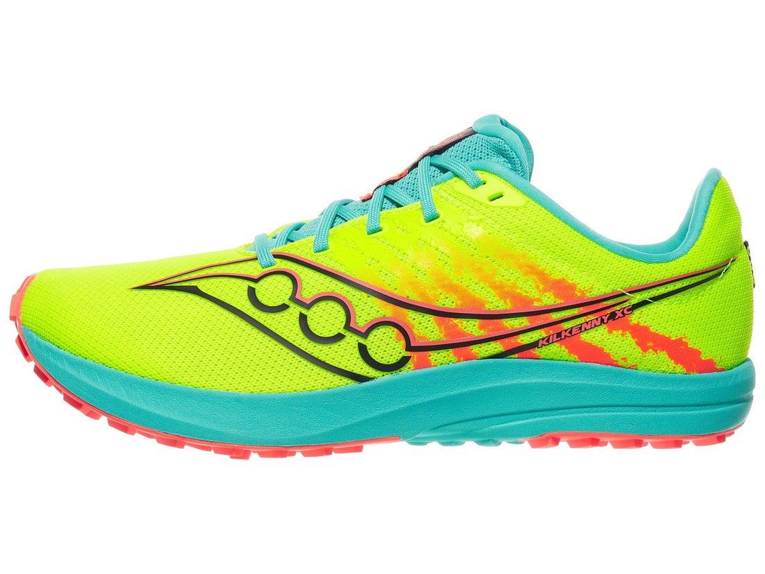 Saucony Kilkenny XC10 Flat Unisex Citron/Mutant | Running Warehouse