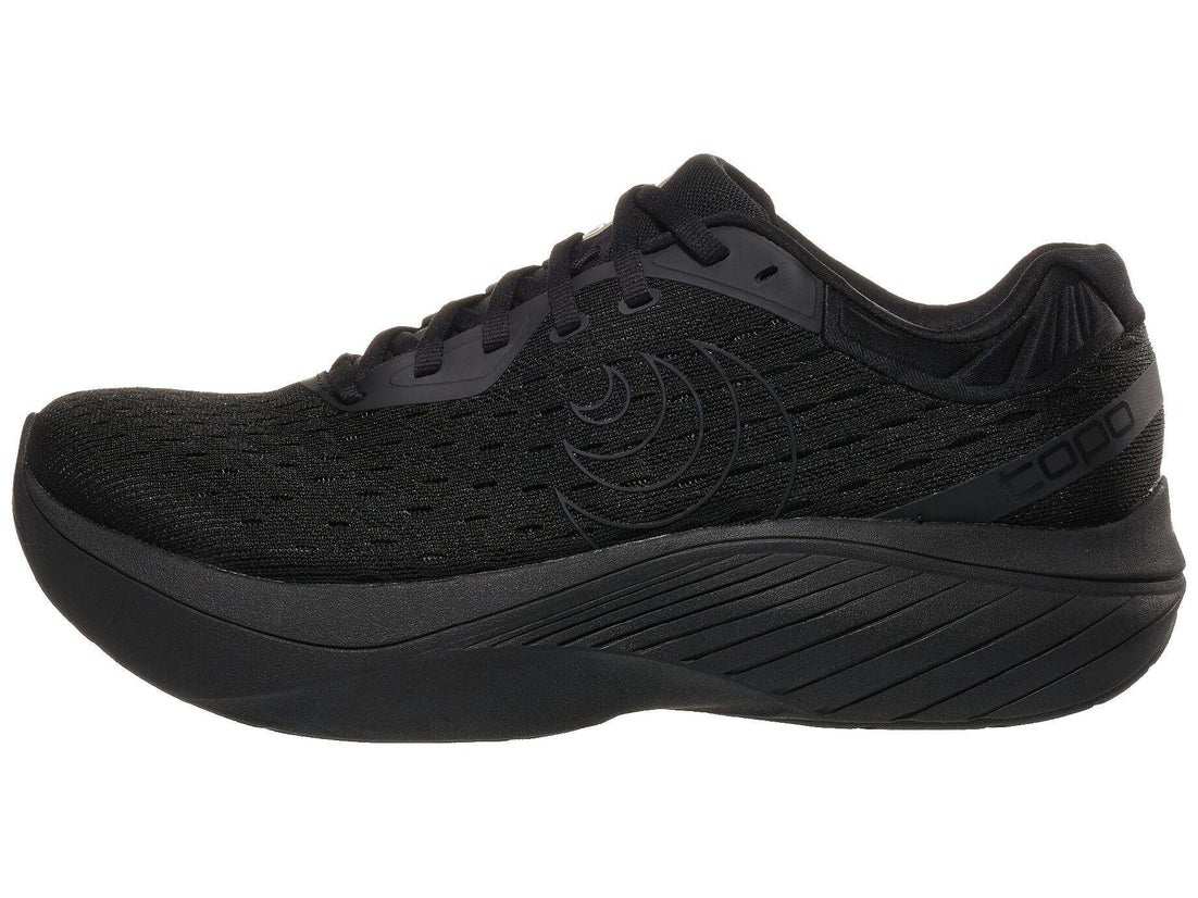 Topo Athletic Atmos Men's Shoes Black/Black | Running Warehouse