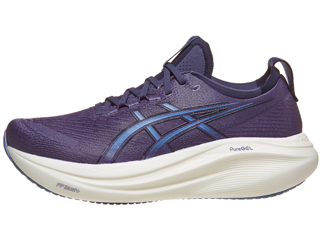 ASICS Gel Nimbus 27 Men's Shoes Indigo Fog/Denim Blue | Running Warehouse
