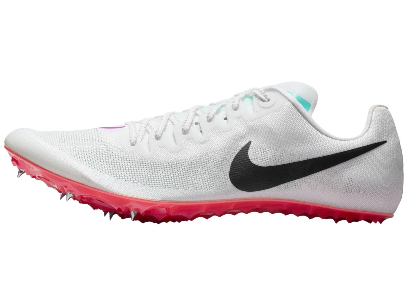 Nike Zoom Ja Fly 4 Spikes Unisex White/Obsidian/Crimson | Running Warehouse