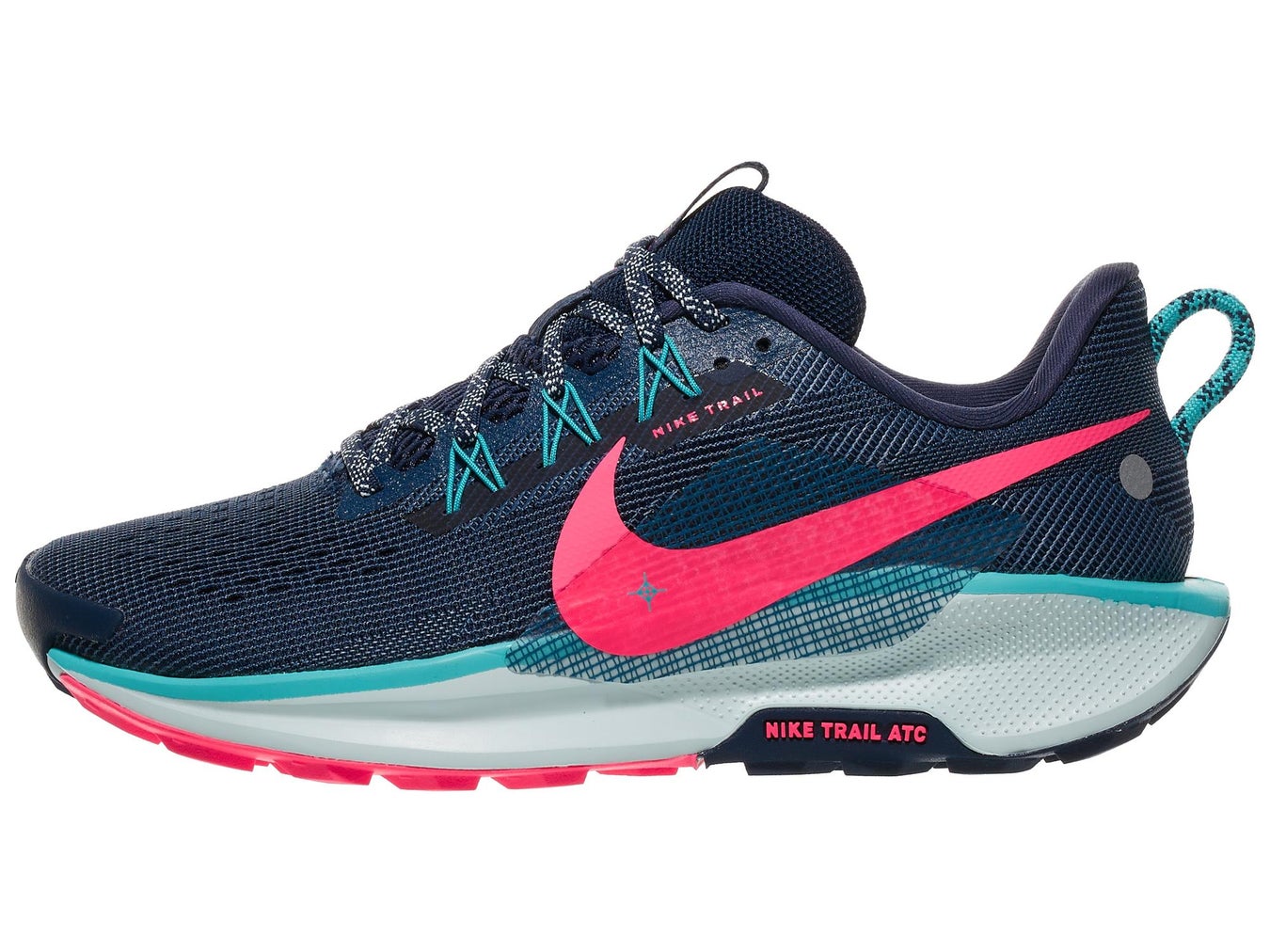 Nike Pegasus Trail 5 Men's Shoes Navy/Pink/Cact | Running Warehouse