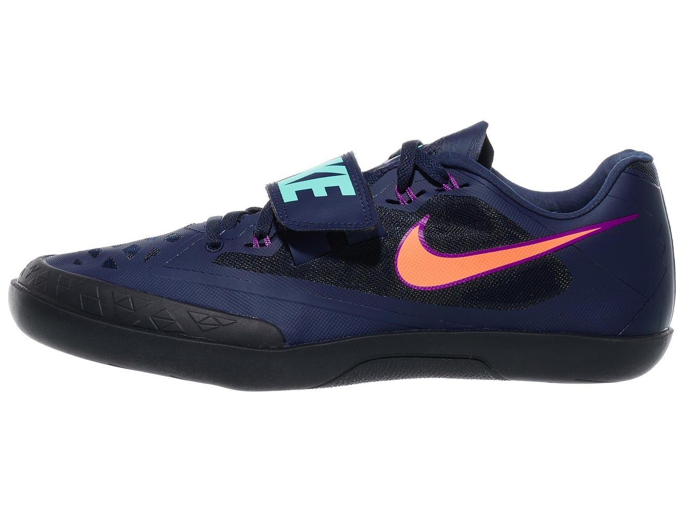Nike Zoom SD 4 Throw Shoes Unisex Obsidian/Orange | Running Warehouse