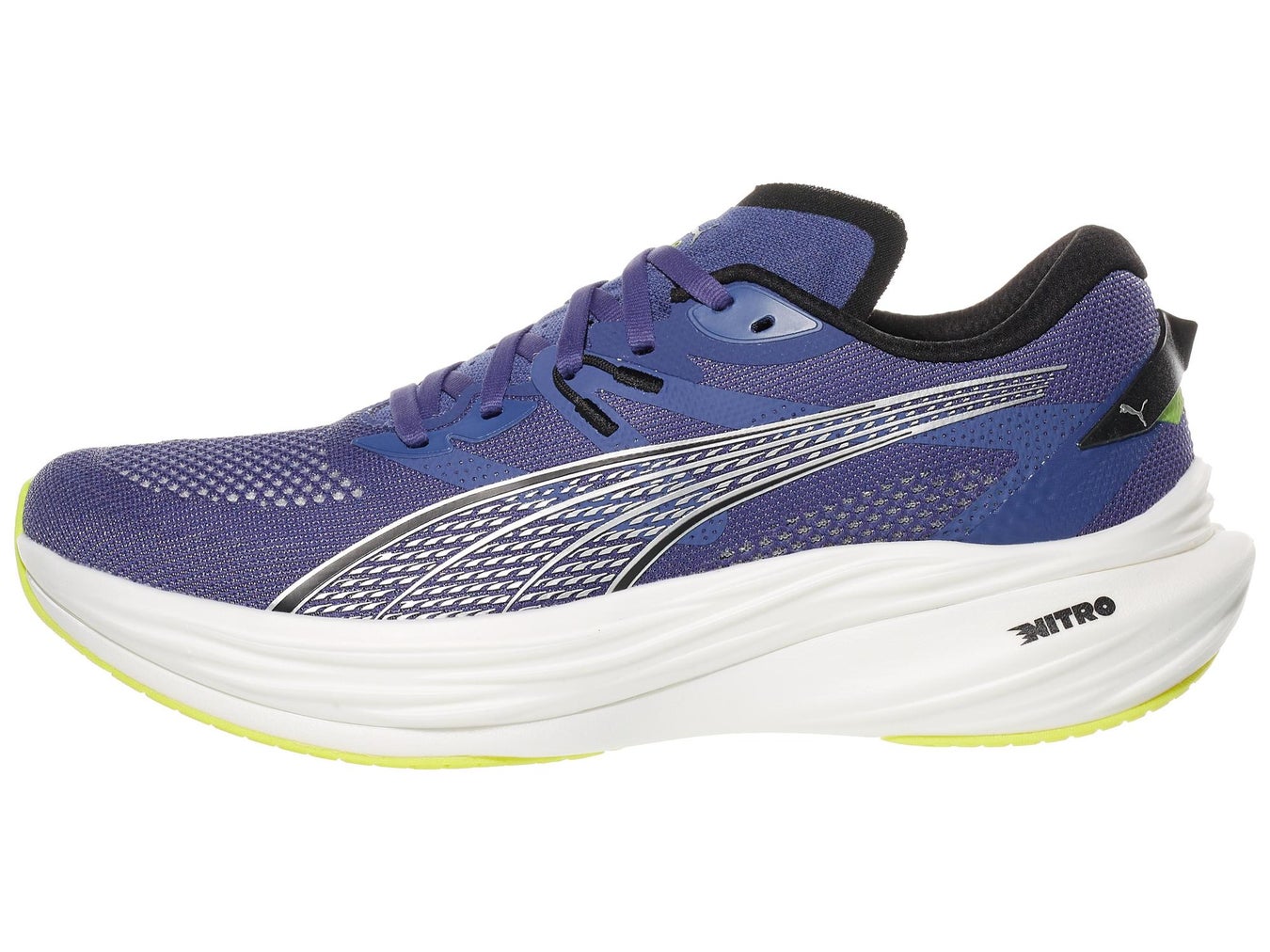 PUMA Deviate Nitro 3 Men's Shoes Blue Crystal/Black | Running Warehouse