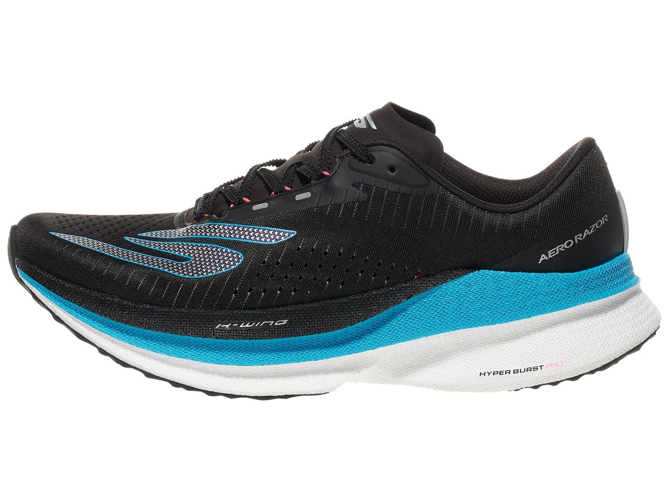 Skechers Aero Razor Men's Shoes Black/Multi Trim | Running Warehouse