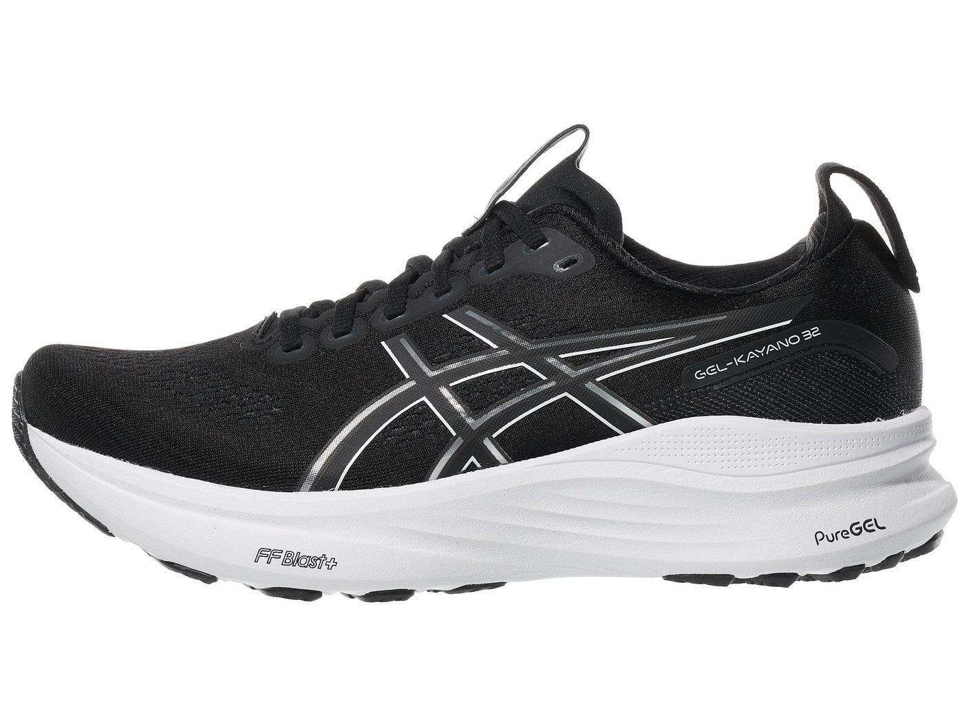 ASICS Gel Kayano 32 Women's Shoes Black/White | Running Warehouse