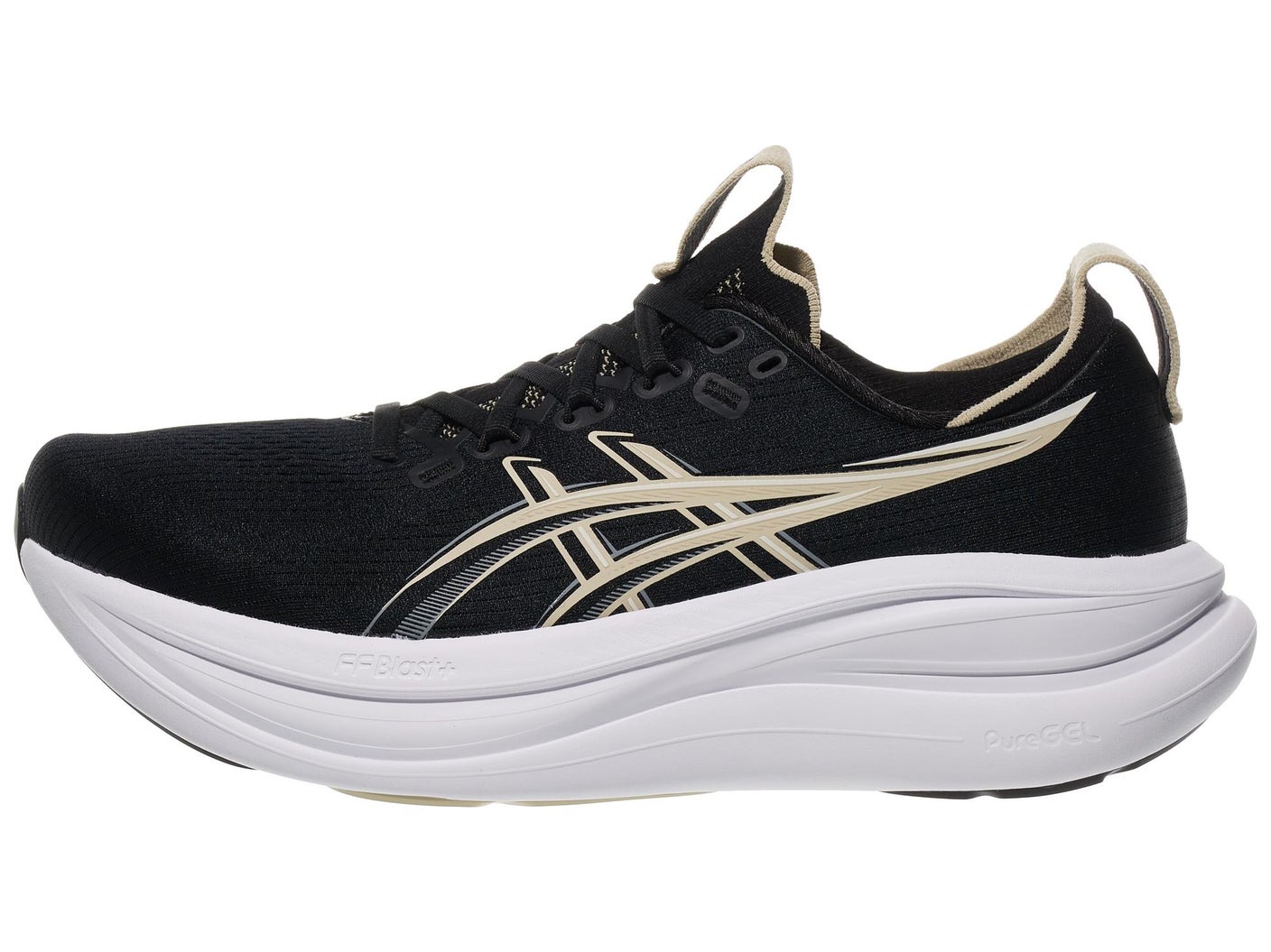 ASICS Gel Nimbus 28 Men's Shoes Black/Feather Grey | Running Warehouse