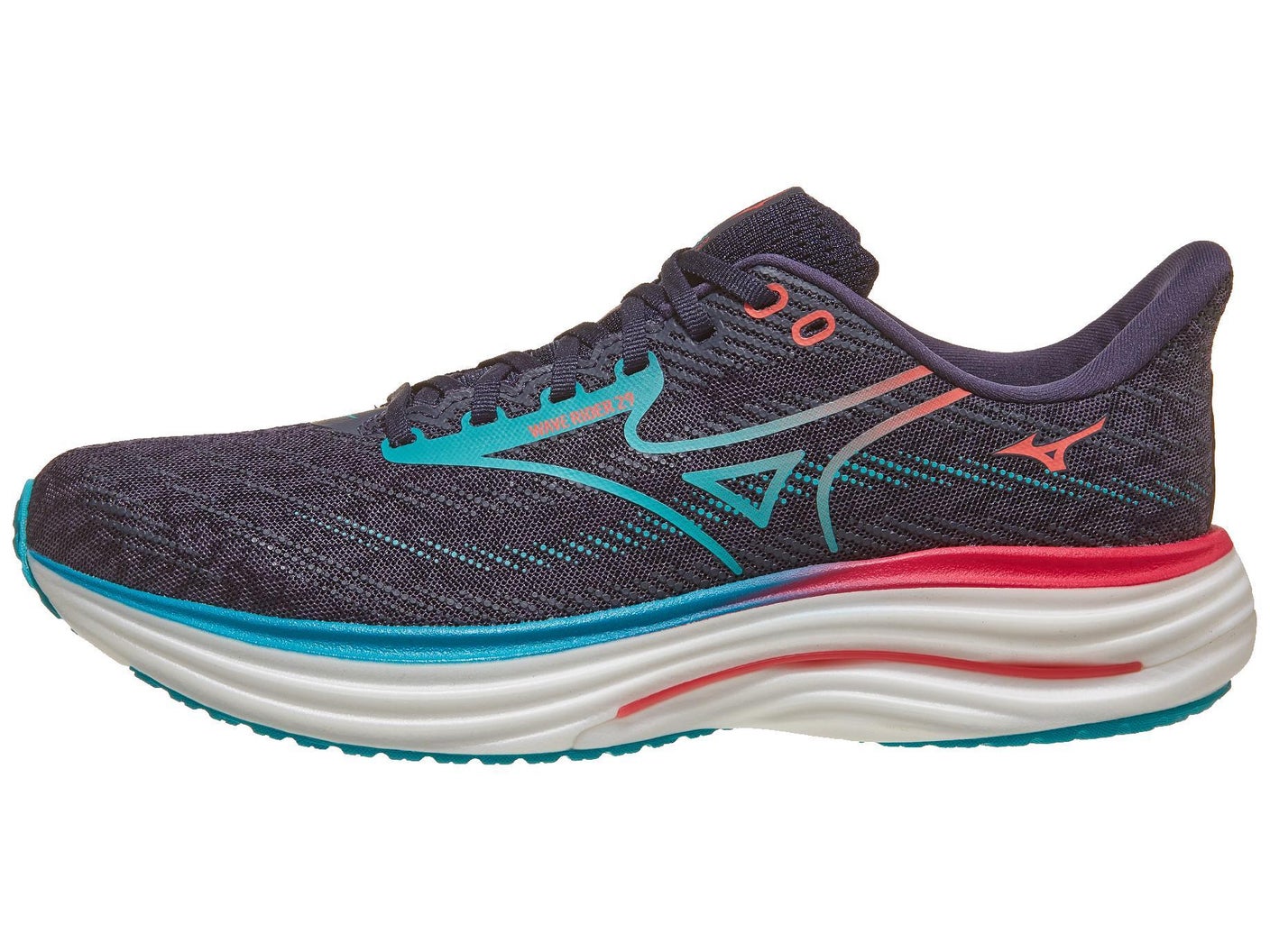 Mizuno Wave Rider 29 Men's Shoes Odyssey Grey/Breeze | Running Warehouse