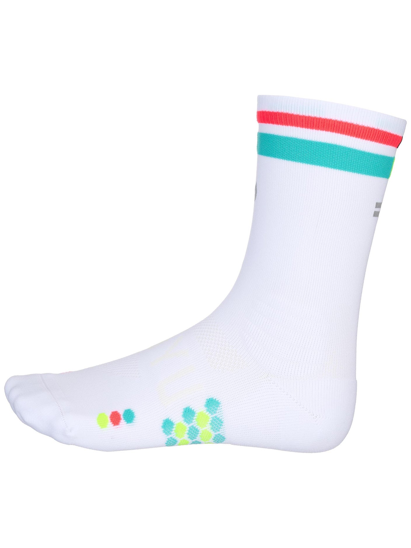 SHYU Racing Crew Socks White/Mute/Ant | Running Warehouse
