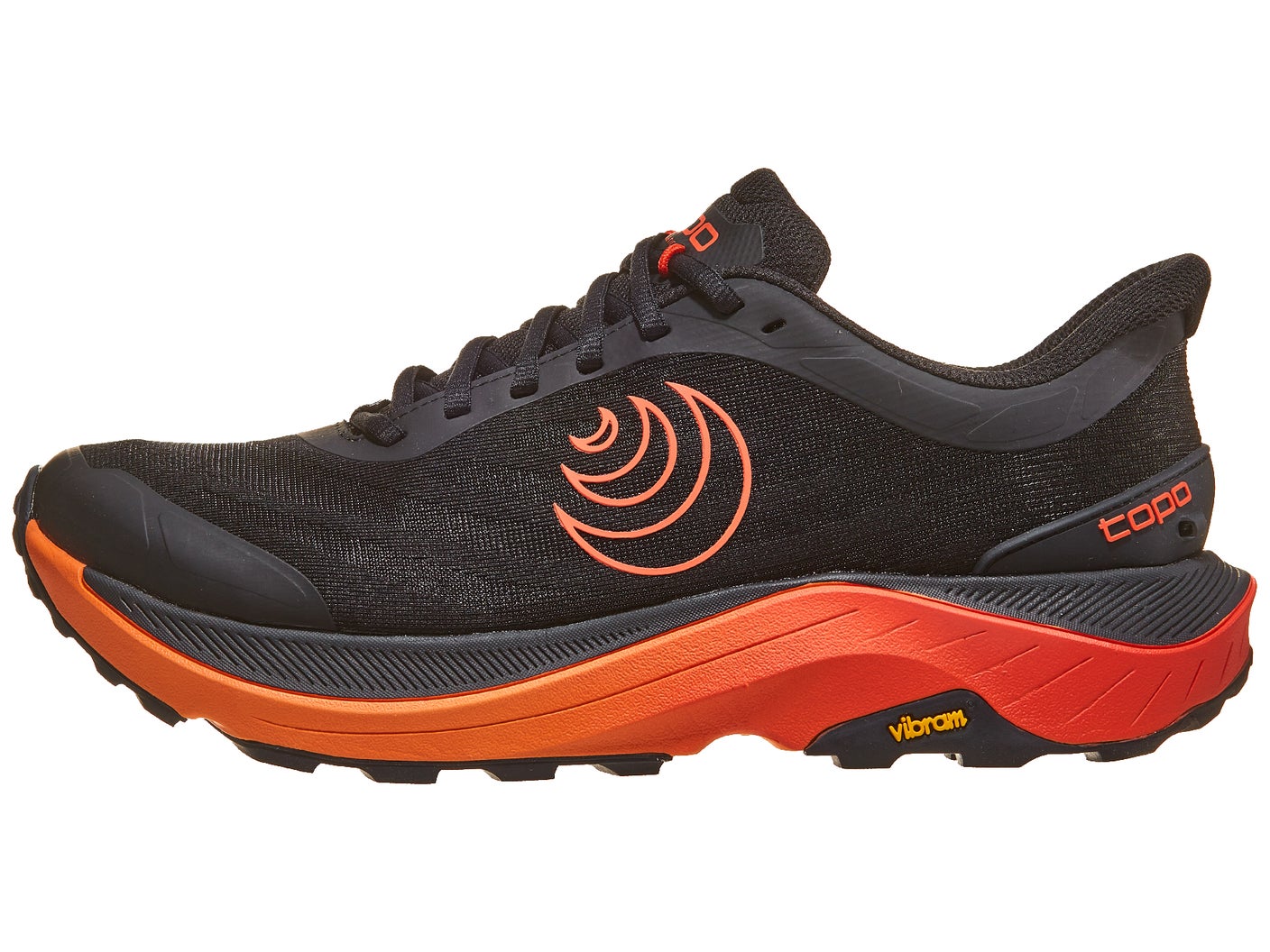 Topo Athletic Ultraventure 4 Men's Shoes Black/Red | Running Warehouse