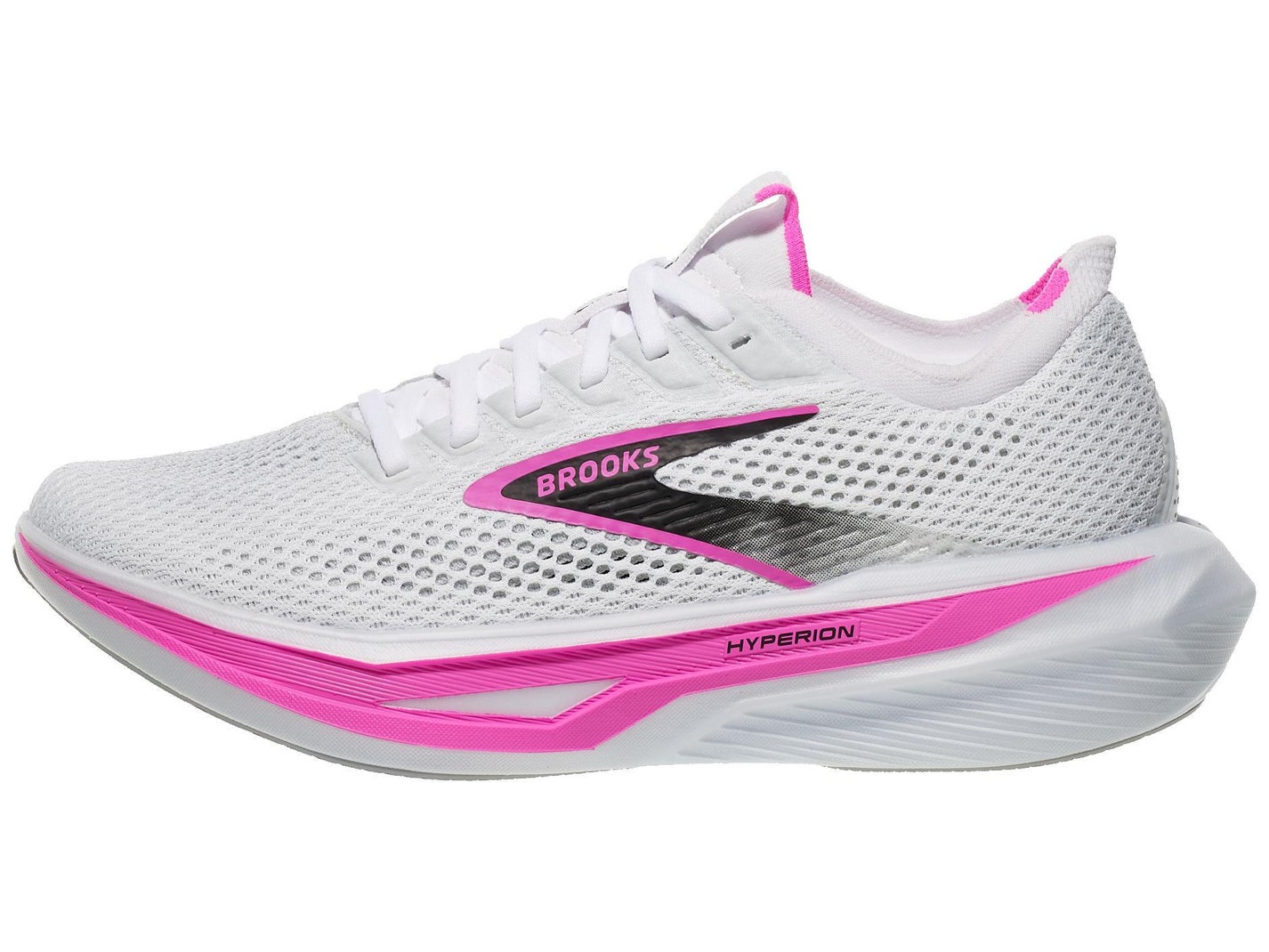 Brooks Hyperion 3 Women's Shoes White/Luminary/Pink | Running Warehouse