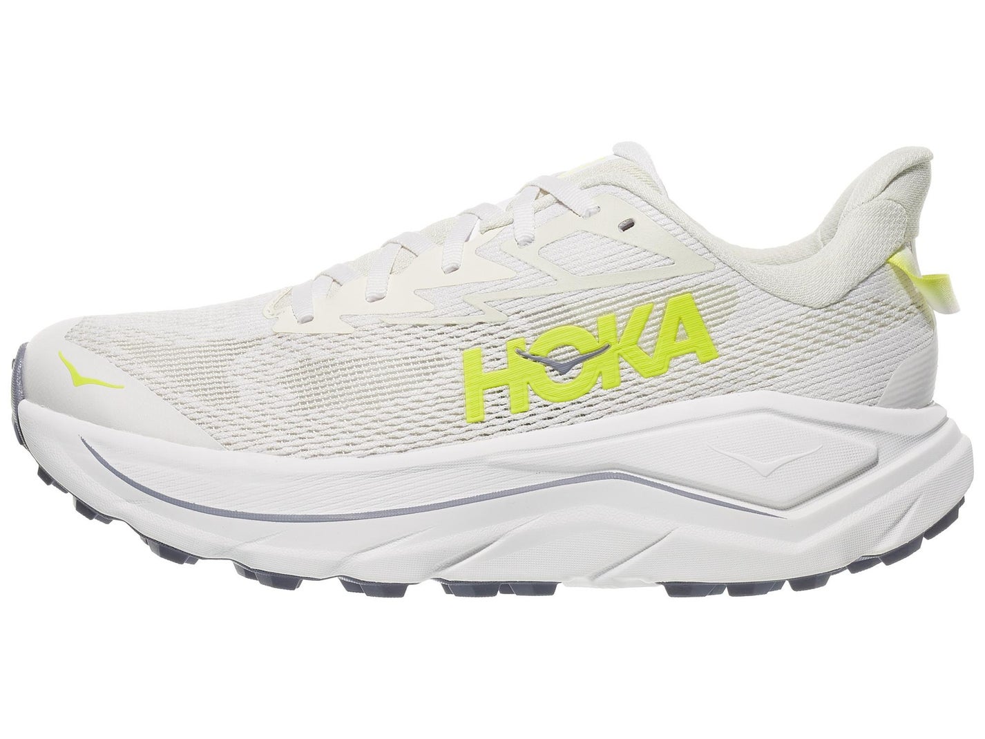 HOKA Challenger 8 Men's Shoes White/Neon Hoka Citrus | Running Warehouse