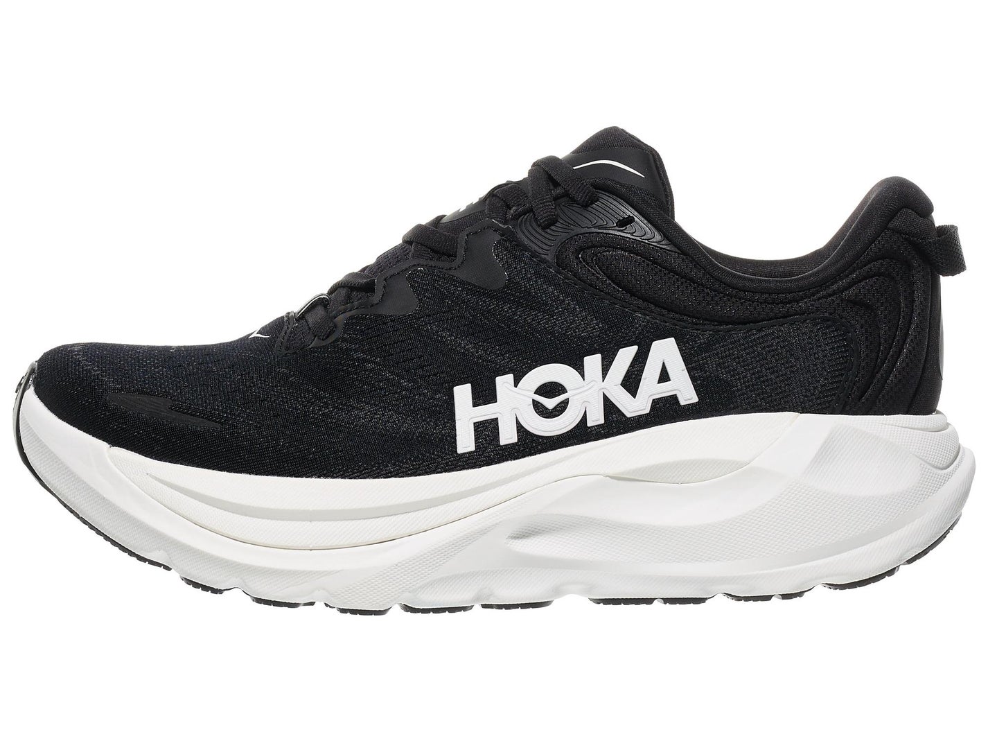 HOKA Gaviota 6 Women's Shoes Black/White | Running Warehouse