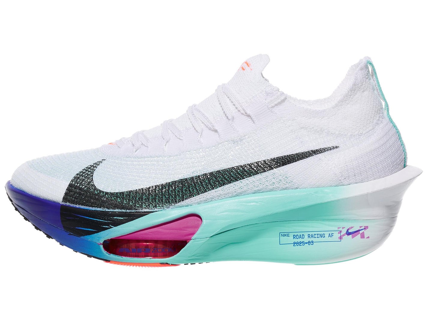 Nike Alphafly Next% 3 Men's Shoes Wht/Blk/Hyp Turqoise | Running Warehouse
