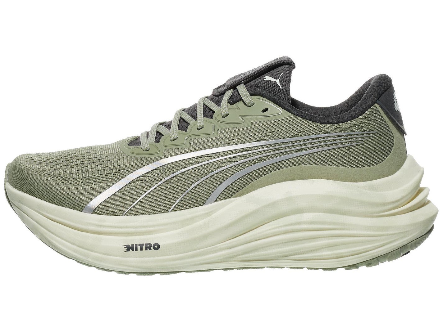 PUMA MagMax Nitro Men's Shoes Lux Army/Warm White | Running Warehouse