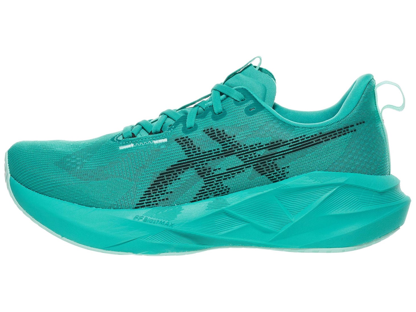 ASICS Novablast 5 Men's Shoes Wave Teal/Black | Running Warehouse