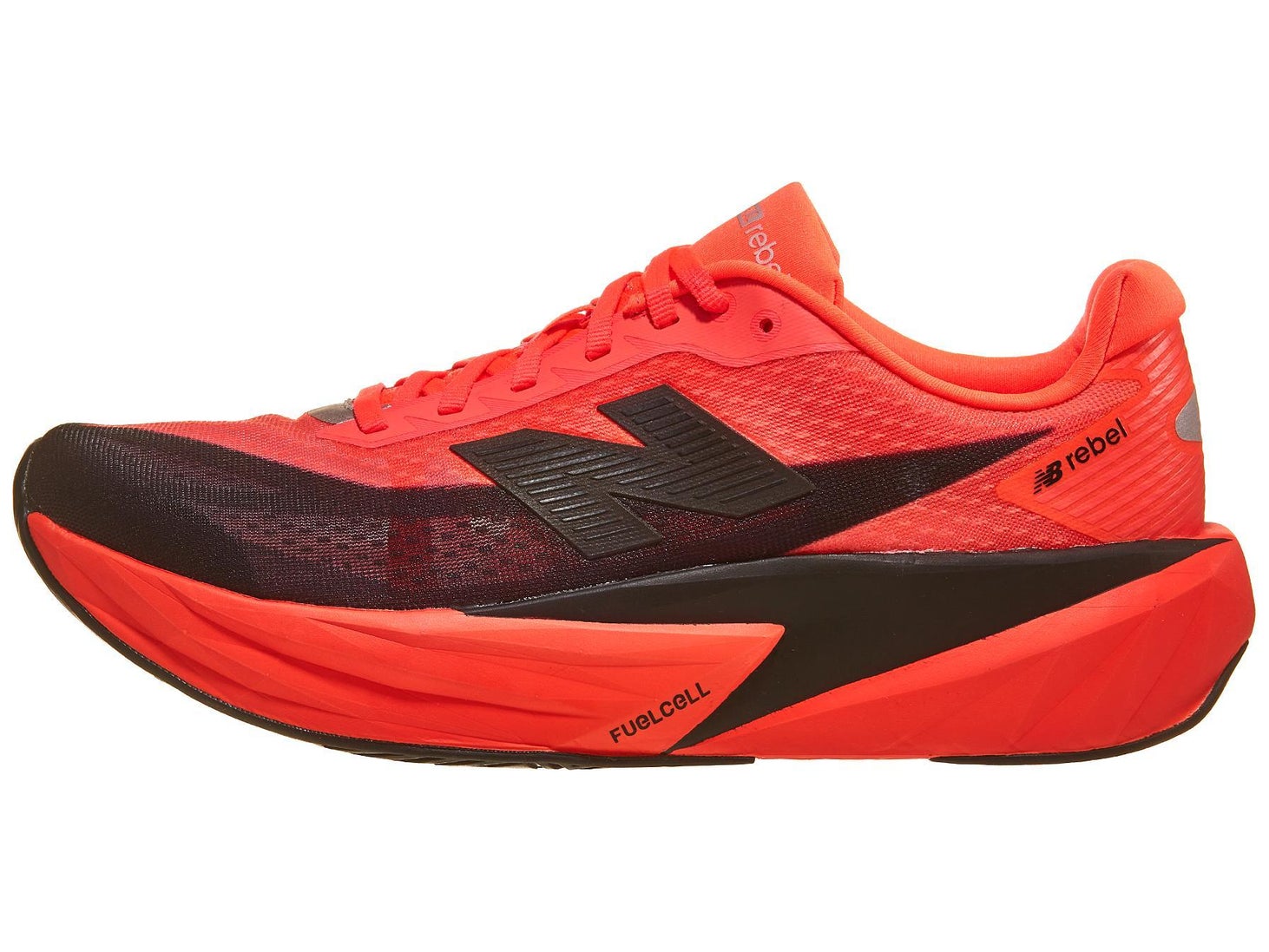 New Balance FuelCell Rebel v5 Men's Shoes Urgent Red | Running Warehouse