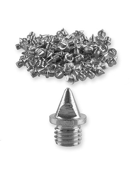 Stackhouse Steel Pyramid Spikes 1/4" 100-Pack | Running Warehouse