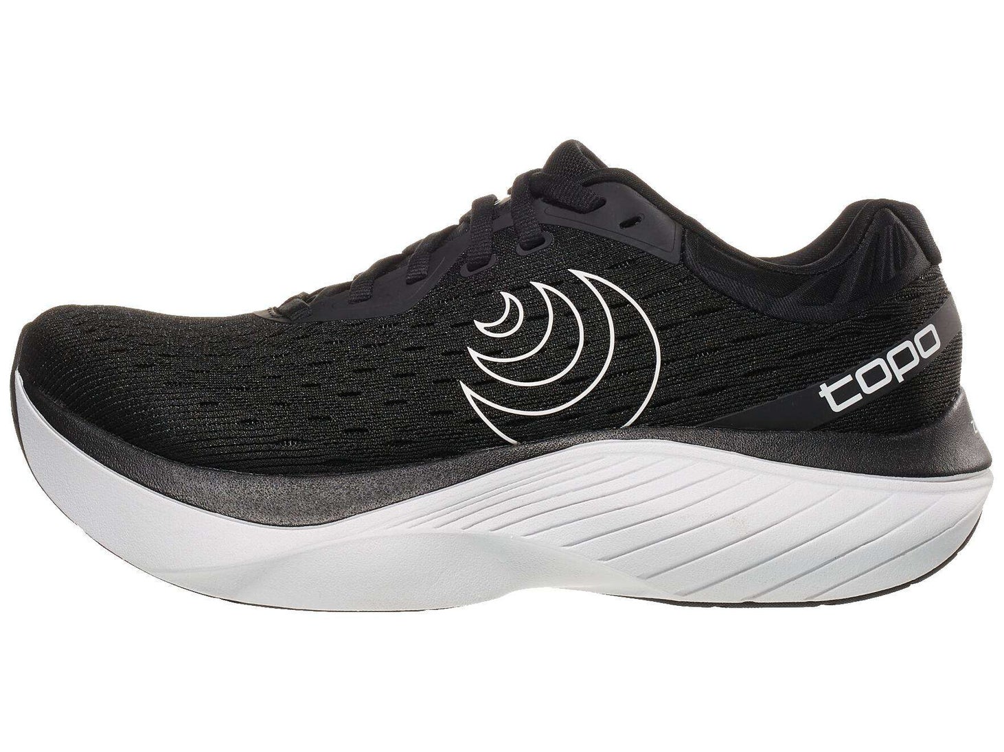 Topo Athletic Atmos Women's Shoes Black/White | Running Warehouse