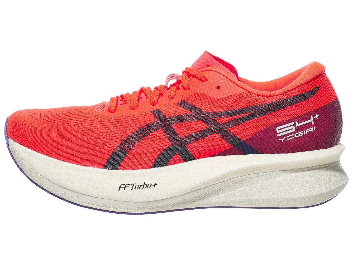 ASICS S4+ Yogiri Unisex Shoes Flash Red/White | Running Warehouse