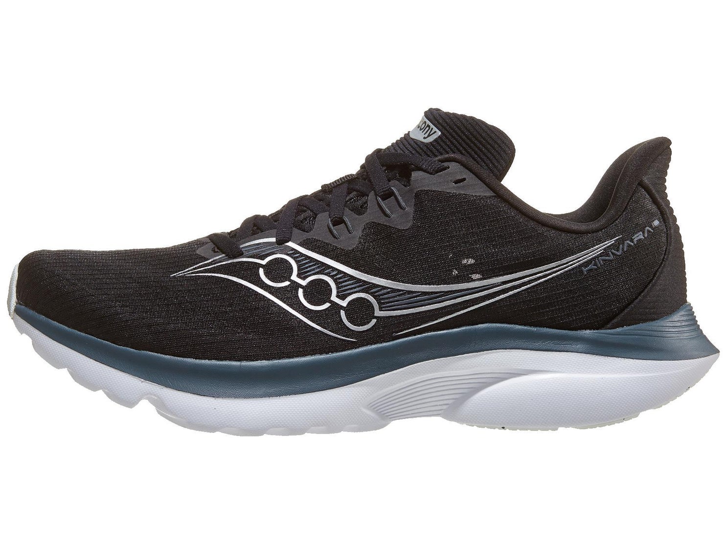 Saucony Kinvara 16 Men's Shoes Black/White | Running Warehouse