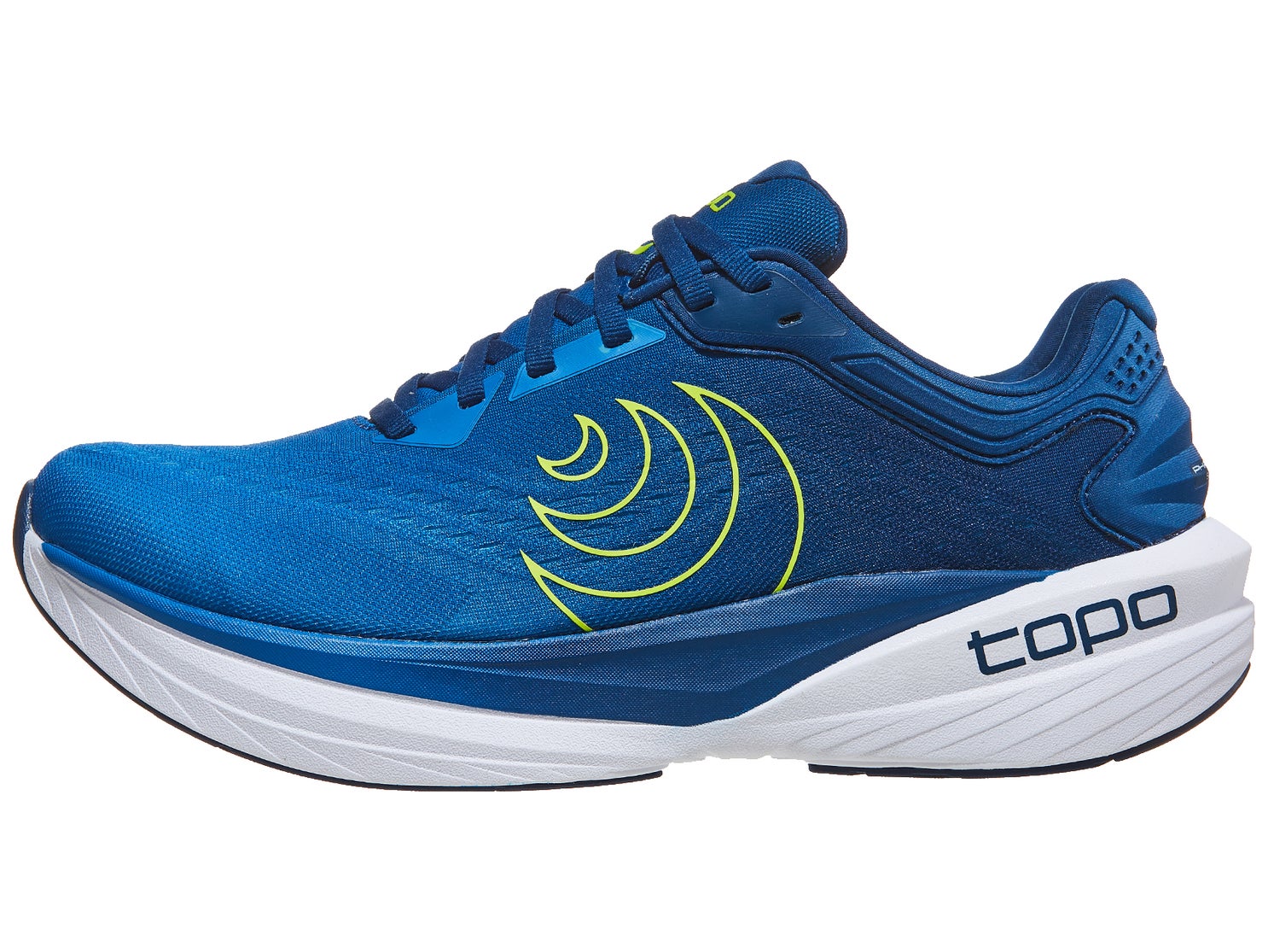 Topo Athletic Phantom 4 Men's Shoes Blue/Lime | Running Warehouse