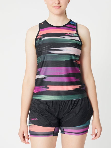Craft Women's CTM Distance Warp Mesh Singlet | Running Warehouse
