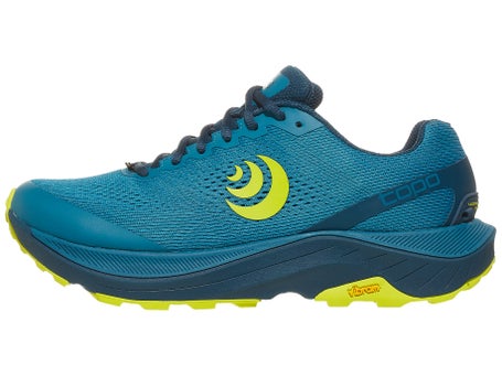 Topo Athletic Ultraventure 3 Men's Shoes Blue/Lime | Running Warehouse