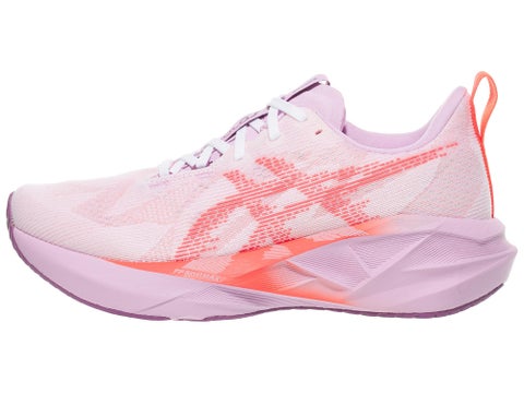 ASICS Novablast 5 Women's Shoes White/Coral Reef | Running Warehouse