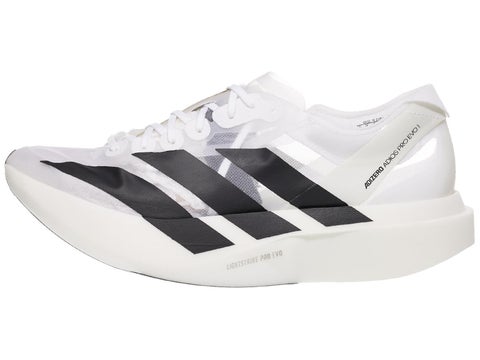 adidas adizero Adios Pro Evo 1 Unisex Shoes White/Black | Running Warehouse