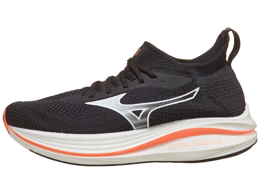 Mizuno Neo Zen Men's Shoes Black/Fiery Coral | Running Warehouse
