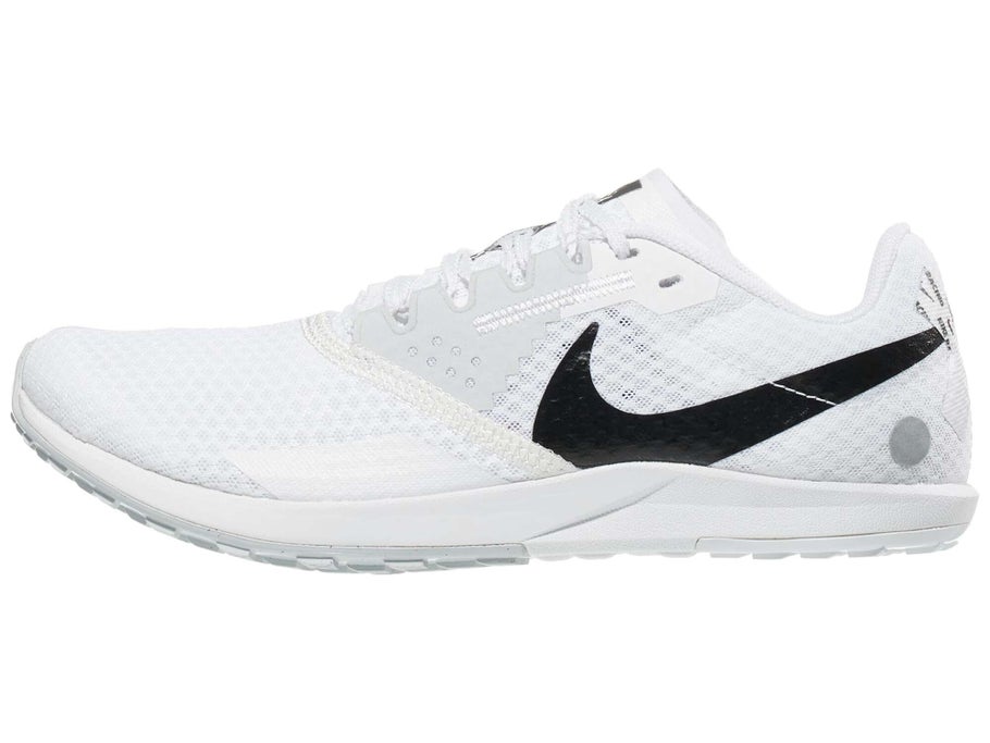 Nike Zoom Rival Waffle 6 XC Shoes Kid's White/Black | Running Warehouse