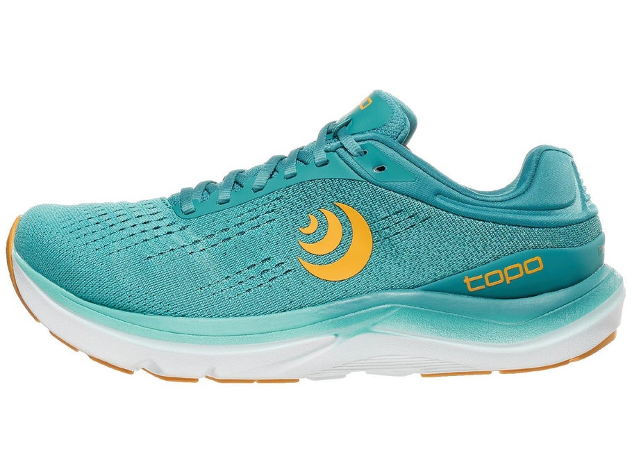 Topo Athletic Magnifly 5 Women's Shoes Teal/Gold | Running Warehouse