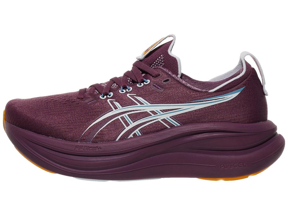 ASICS Gel Nimbus 28 Women's Shoes Velvet Purple/Arc Blu | Running Warehouse