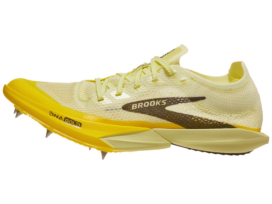 Brooks Hyperion Elite MD 2 Spikes Unisex Lum/Yellow/Blk | Running Warehouse