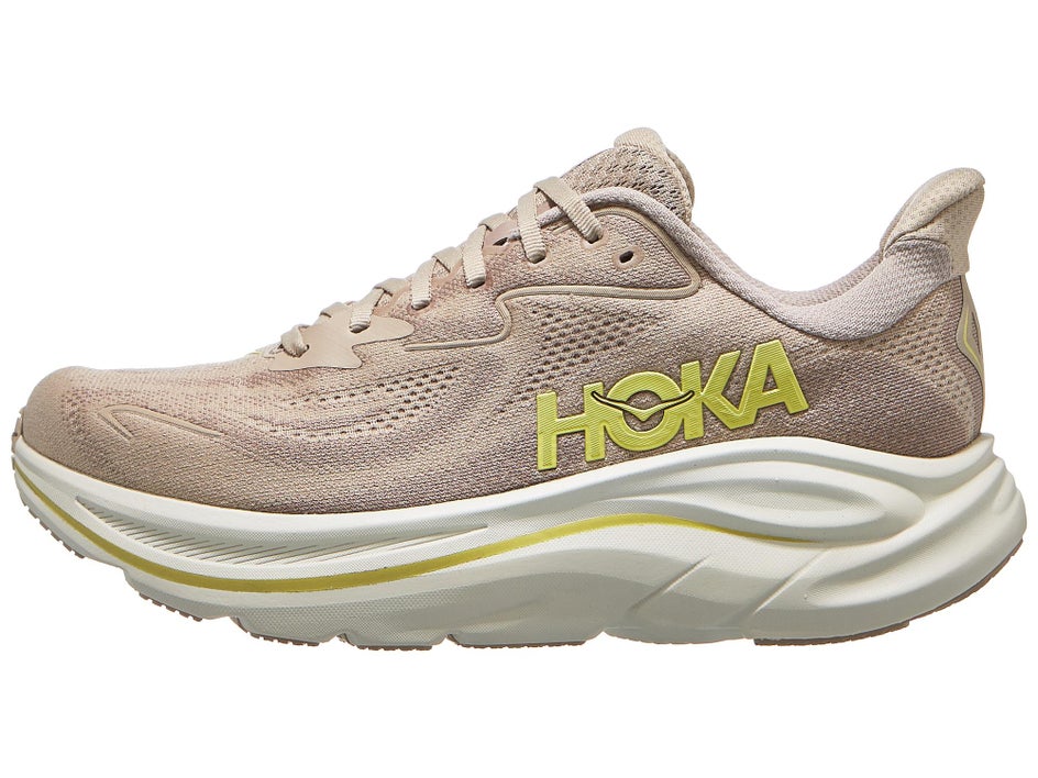HOKA Clifton 10 Men's Shoes Raw Linen/Stone | Running Warehouse