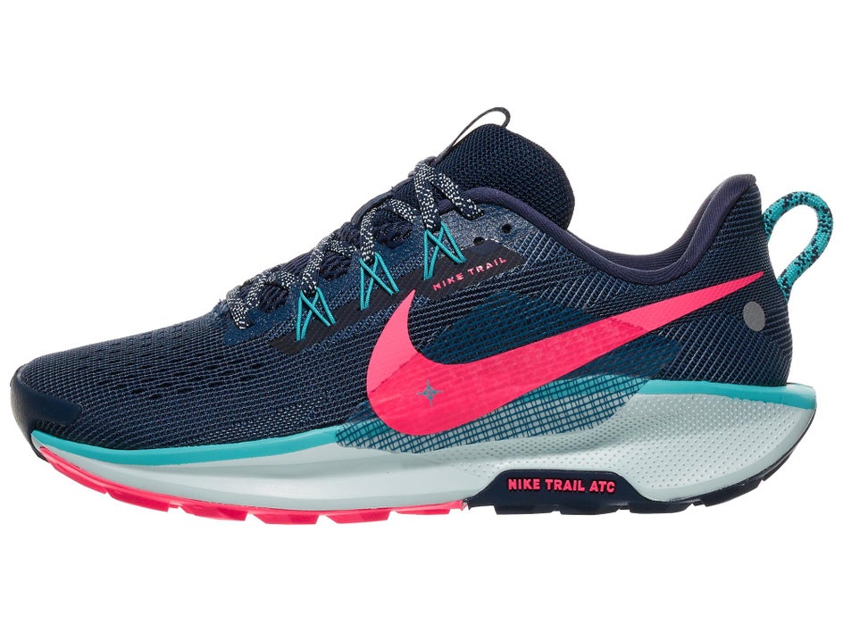 Nike Pegasus Trail 5 Men's Shoes Navy/Pink/Cact | Running Warehouse