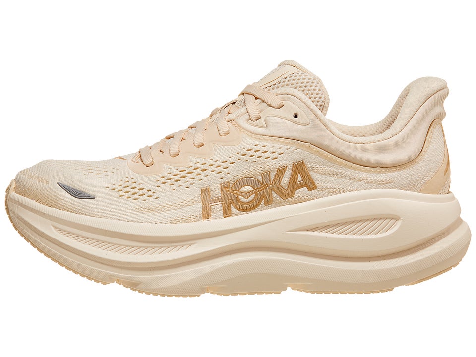 HOKA Bondi 9 Women's Shoes Vanilla/Birch | Running Warehouse